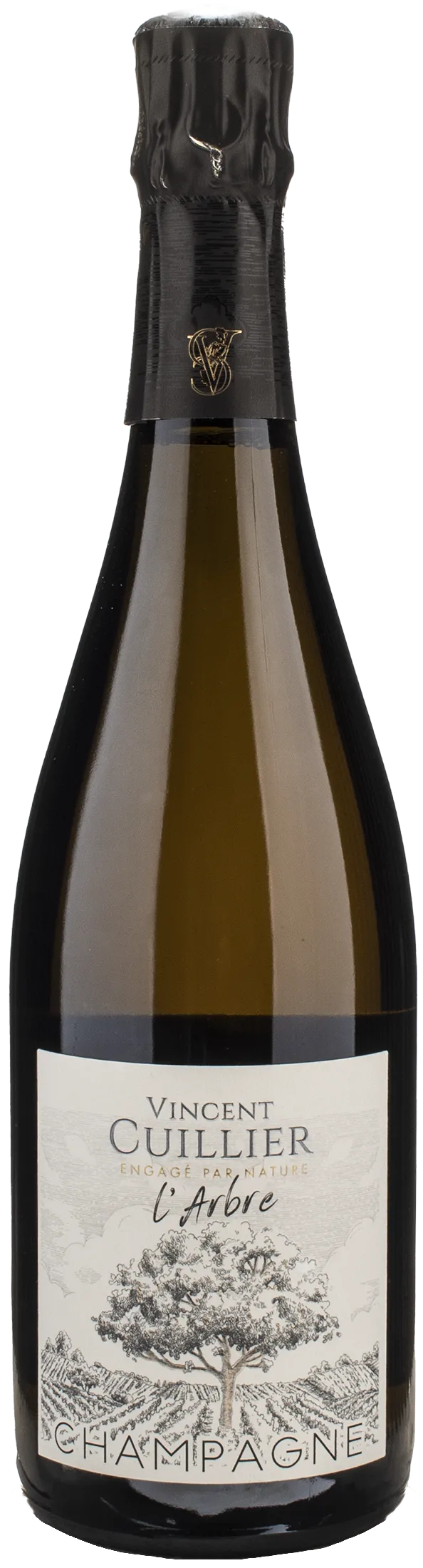 Vincent Cuillier Champagne L'Arbre Brut Nature 2021 – Bottle Hero